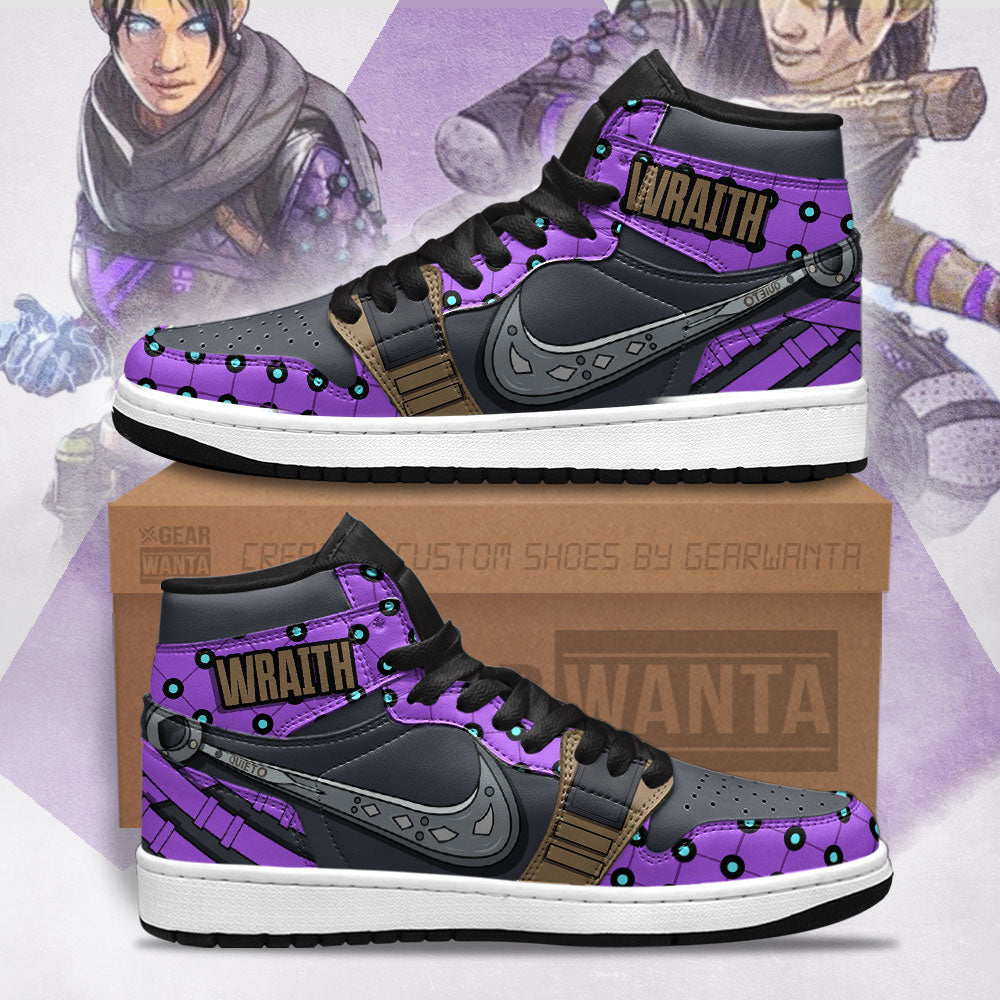 Wraith Apex Legends Sneakers Custom Uniform For Gamer – Perfectivy