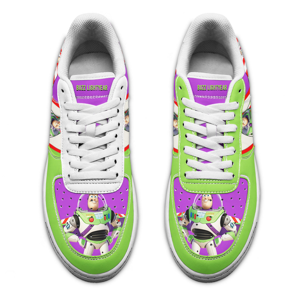 Buzz Lightyear Toy Story Sneakers Custom Cartoon Shoes – Perfectivy