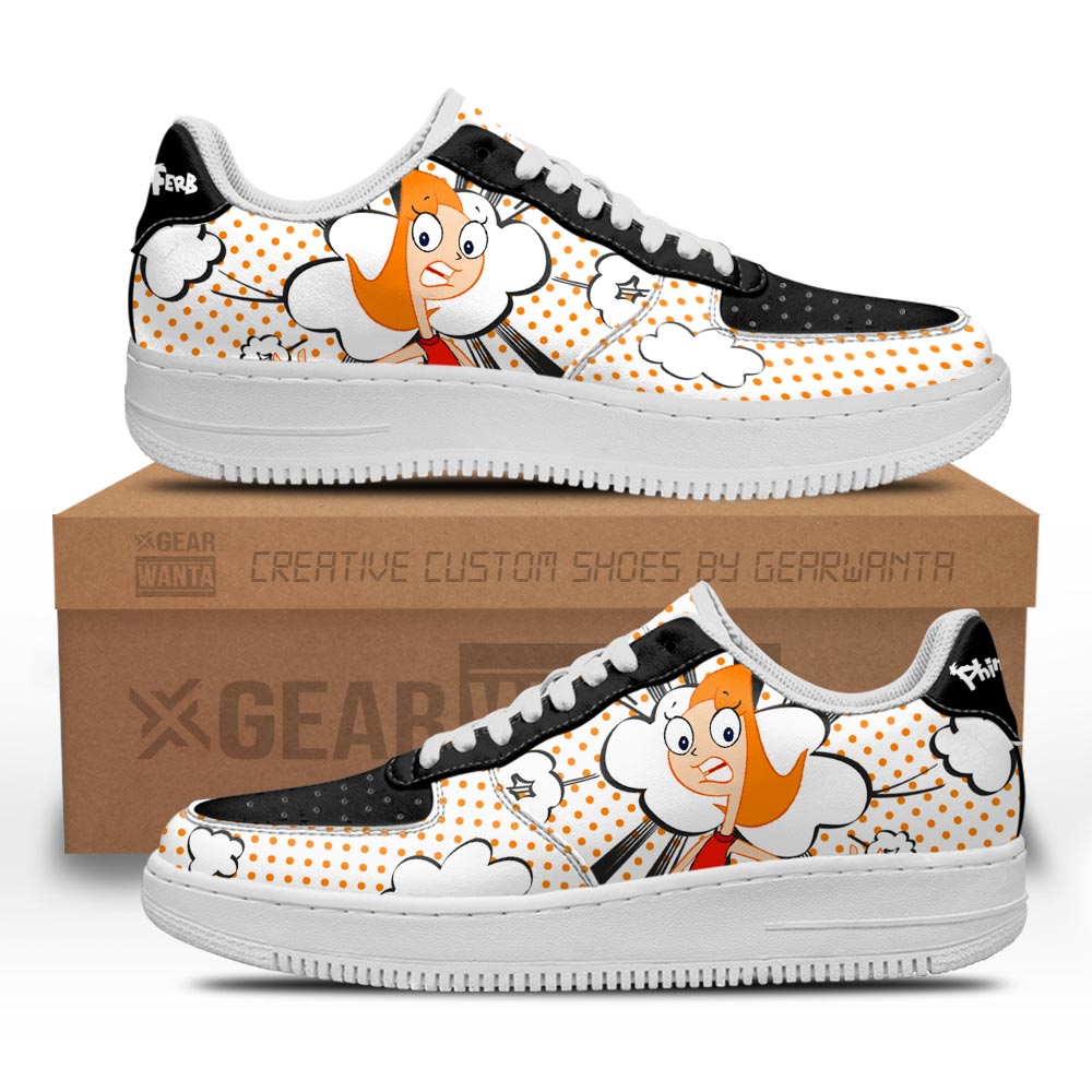 Candace Flynn Sneakers Custom Phineas and Ferb Shoes – Perfectivy