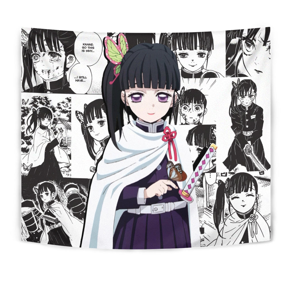 Kanao Tsuyuri Tapestry Custom Demon Slayer Anime Manga Room Decor ...