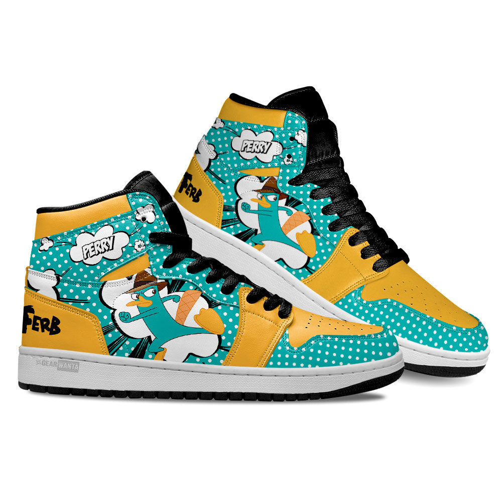 Perry ASneakers Custom Phineas and Ferb Shoes – Perfectivy