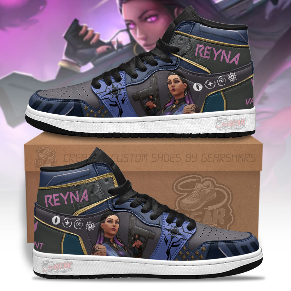 Reyna Valorant Agent JD Sneakers Shoes Custom For Gamer MN13 – Perfectivy