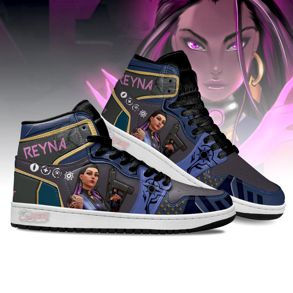 Reyna Valorant Agent JD Sneakers Shoes Custom For Gamer MN13 – Perfectivy