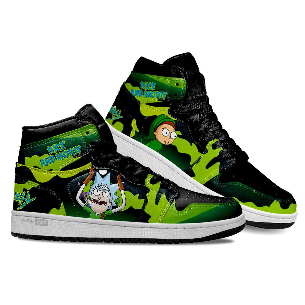 Rick and Morty Crossover Zelda Sneakers Custom Shoes – Perfectivy