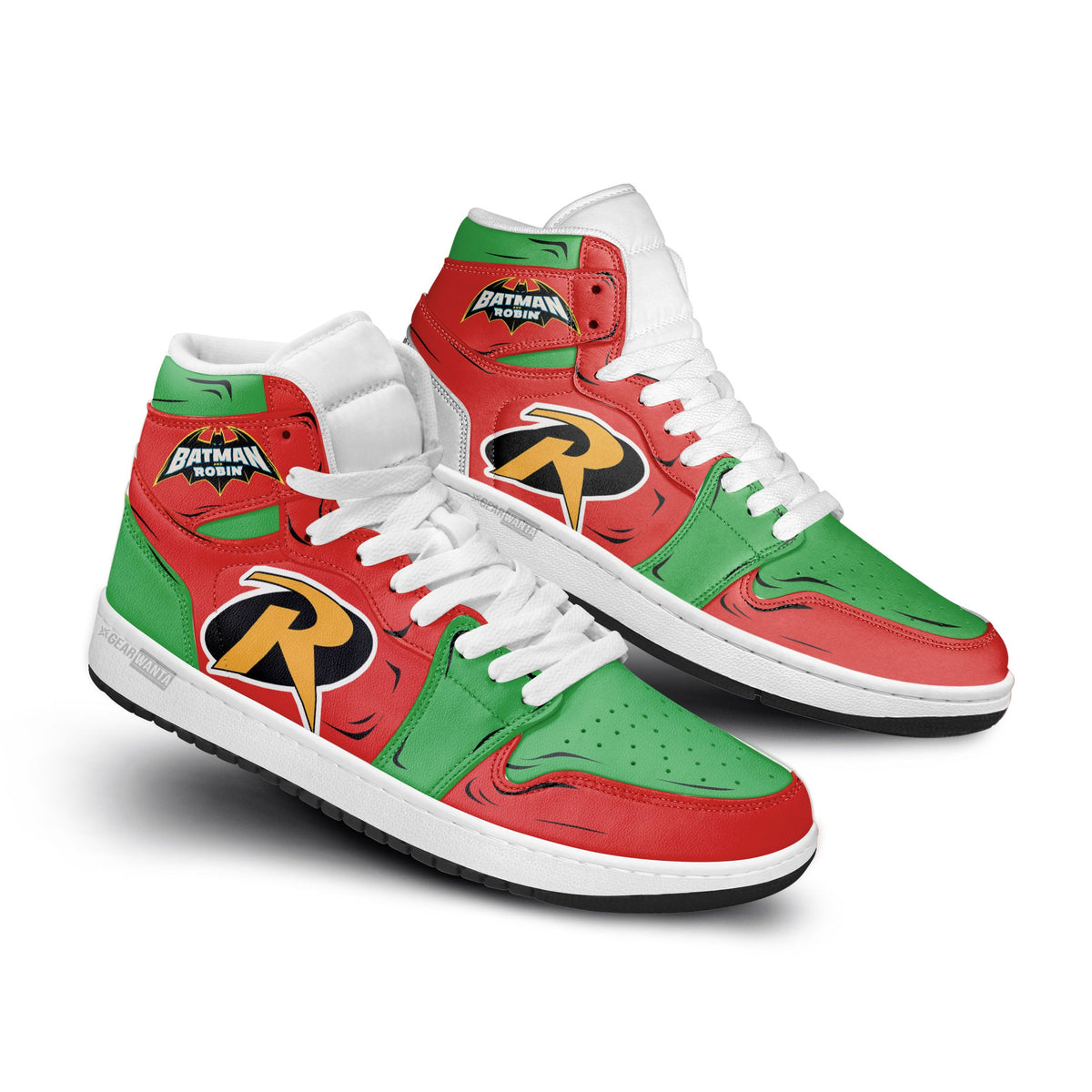 Roobin Shoes Custom Superhero JD Sneakers – Perfectivy