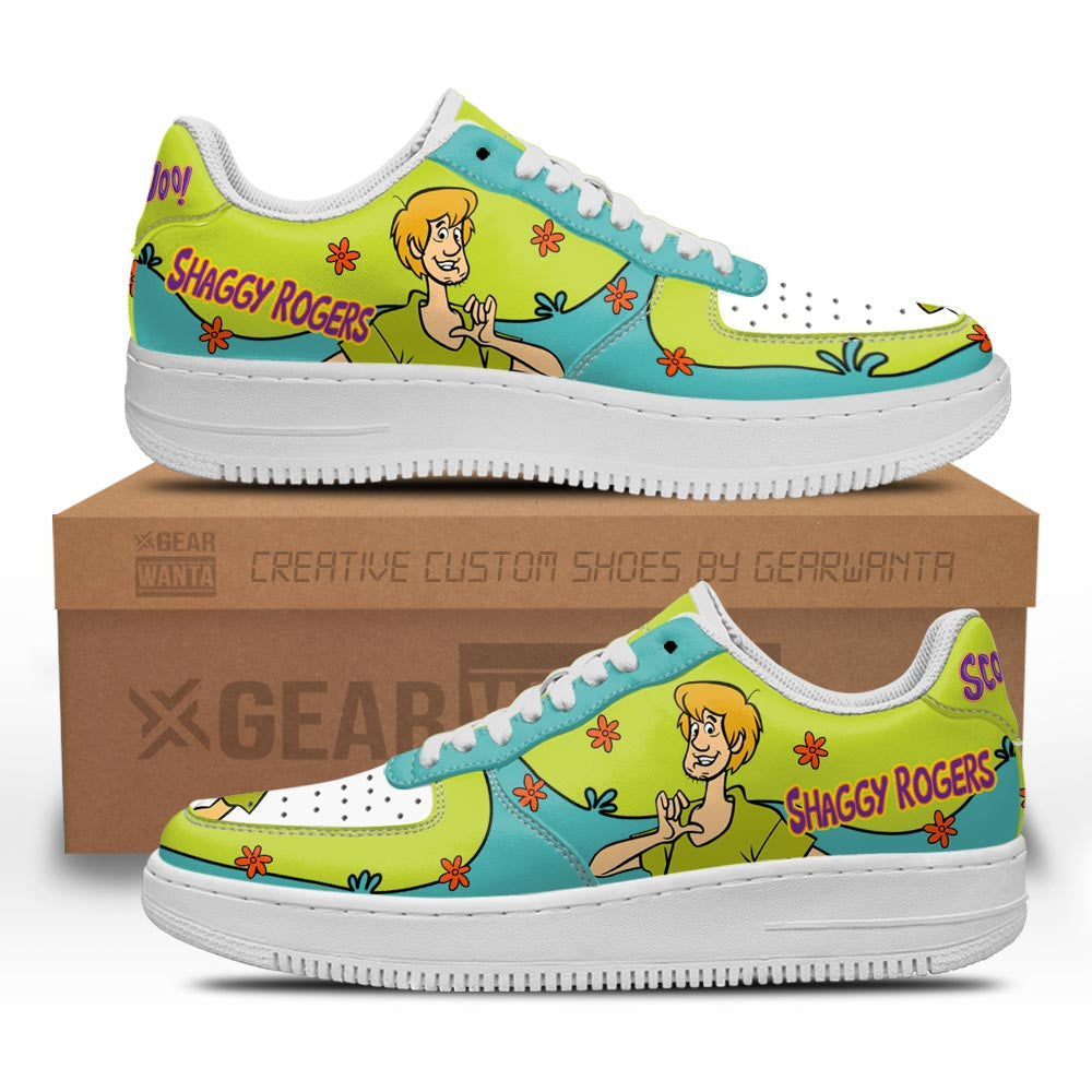 Shaggy Rogers Sneakers Custom For Scooby-Doo Fans – Perfectivy