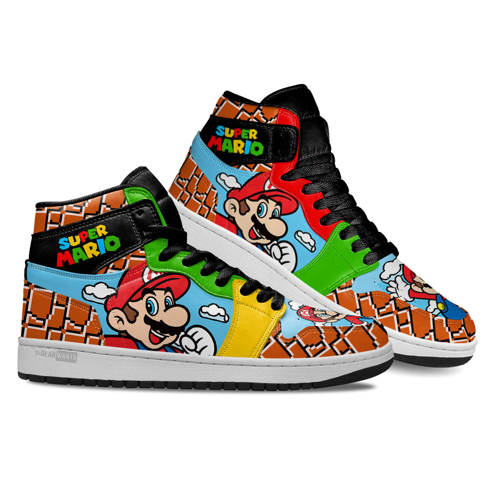 Super Mario Sneakers Custom For Gamer – Perfectivy