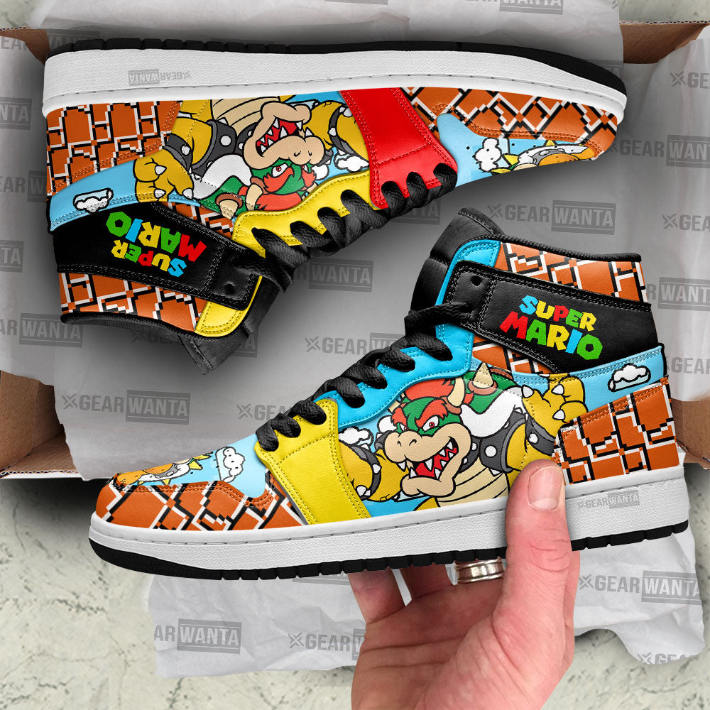 Super Mario Bowser Sneakers Custom For Gamer – Perfectivy