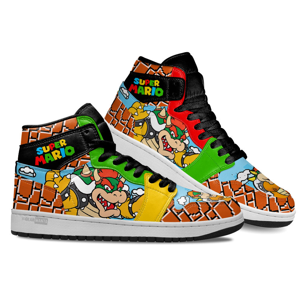 Super Mario Bowser Sneakers Custom For Gamer – Perfectivy
