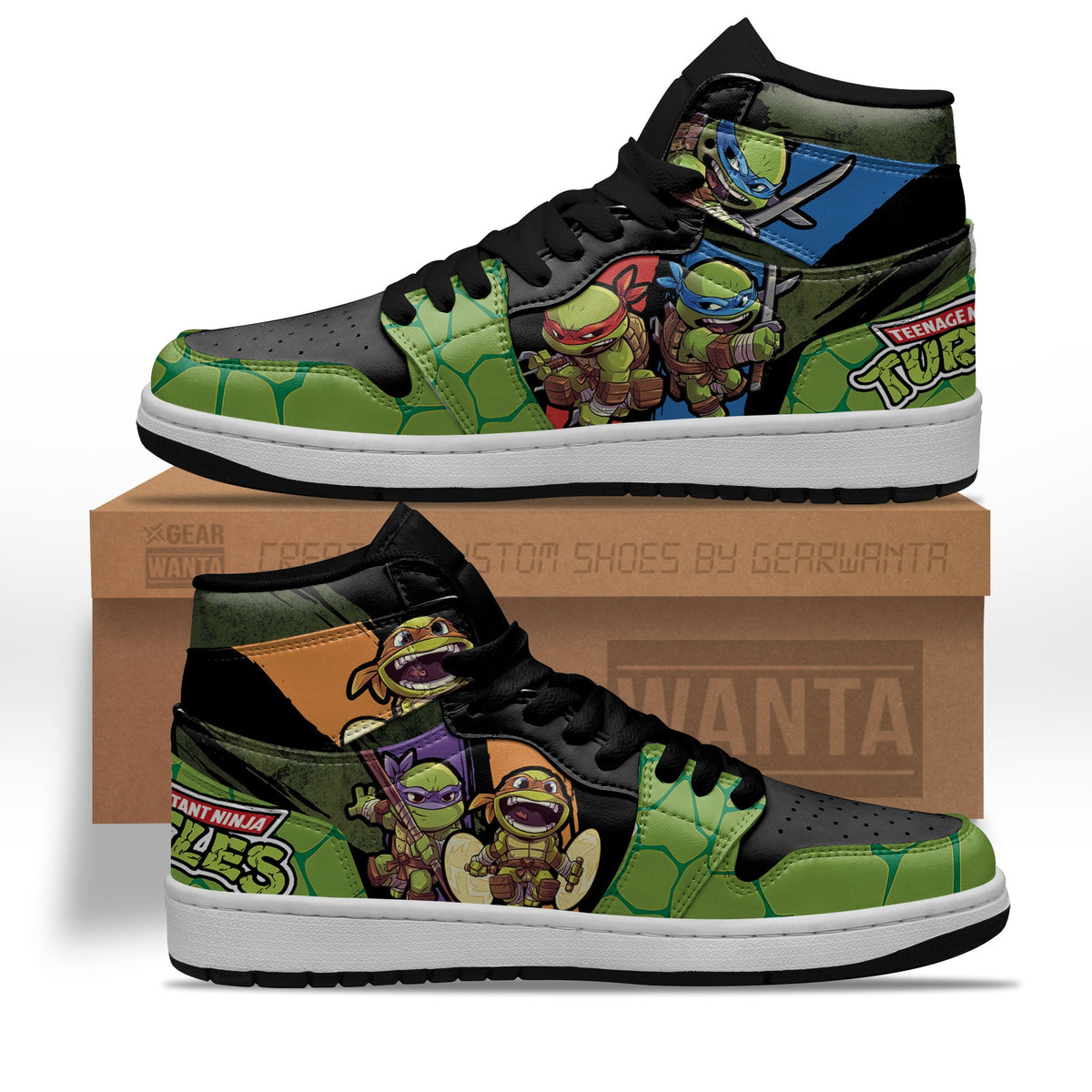 Teenage Mutant Ninja Turtles ASneakers Custom Style – Perfectivy