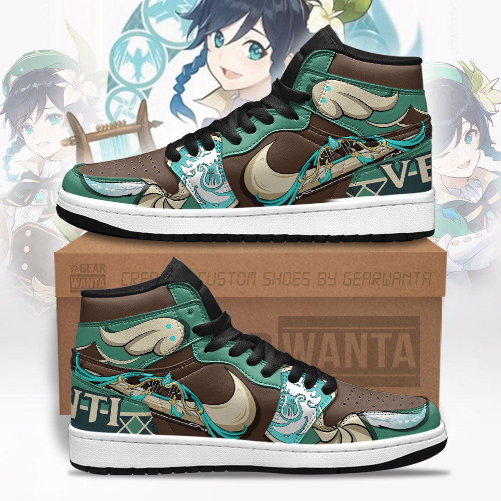 Venti Sw Genshin Impact Shoes Custom For Fans Sneakers TT19 – Perfectivy