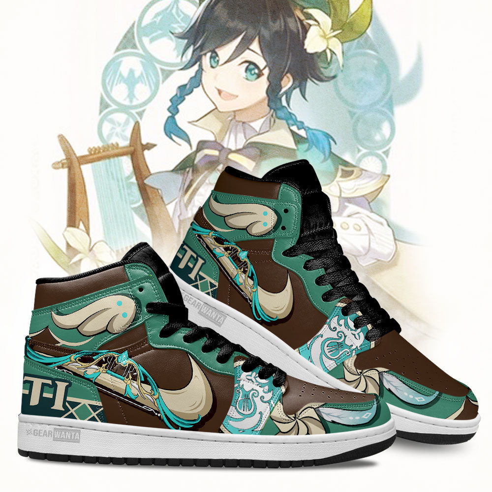 Venti Sw Genshin Impact Shoes Custom For Fans Sneakers TT19 – Perfectivy